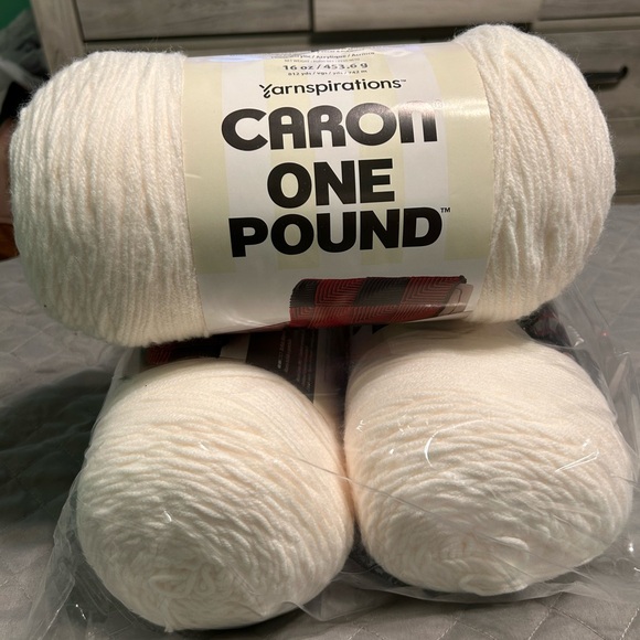 Caron One Pound | Accents | Caron One Pound Yarn Soft White | Poshmark